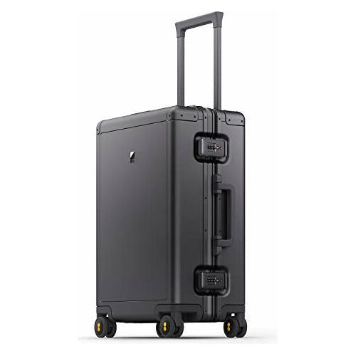 LEVEL8 Carry On Suitcase Luggage Aluminum-Magnesium 20-Inch Hardside ...