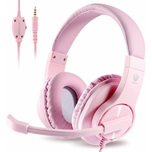 BUTFULAKE PS4 Gaming Headset, 3.5mm Stereo Over Ear Headphone With ...