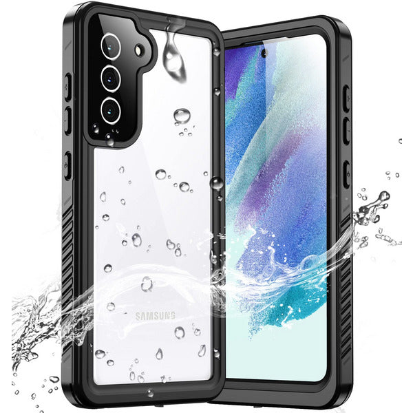 Temdan Designed For Samsung Galaxy S21 FE Case,IP68 Waterproof Case With