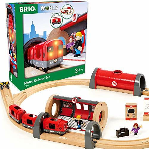 BRIO World - Metro Railway Set