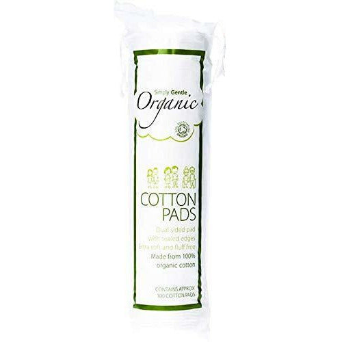 Simply Gentle Organic Cotton - Pack Of 100 Pads
