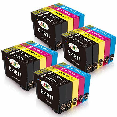 EBY Compatible 18XL Ink Cartridges For XP-205 XP-405 XP212 XP402 XP215 ...