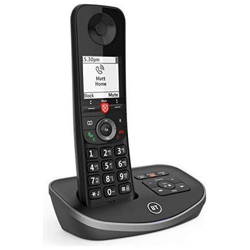 BT Advanced Cordless Home Phone With 100% Nuisance Call Blocking And Answ