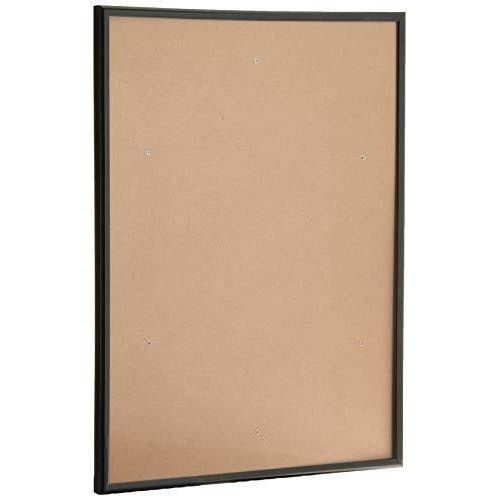 Hampton Frames BACKLOADER Poster Certificate Photo Frame Plexi Black A3