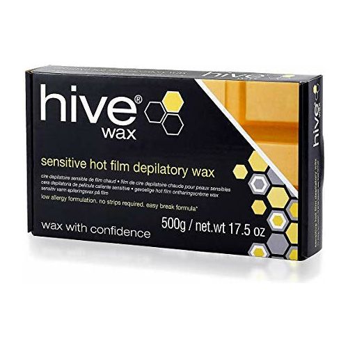 Hive Options Sensitive Hot Film Brazilian Depilatory Wax Block Low Allerg