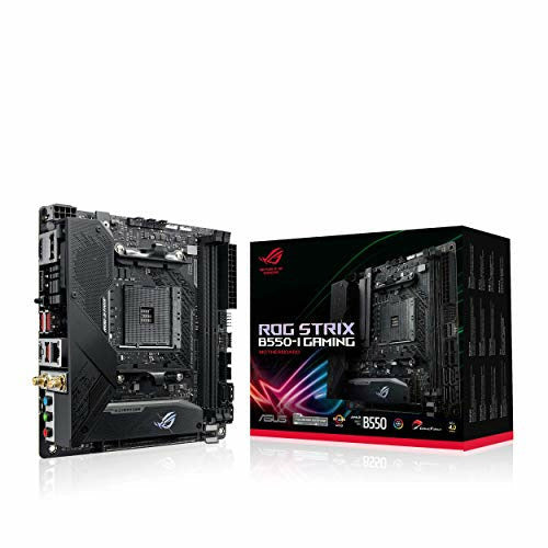 ROG STRIX B550-I GAMING AMD Ryzen AM4 Mini ITX Motherboard (10 Power ...