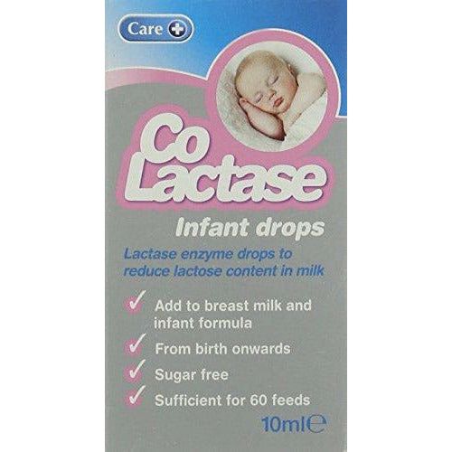 Care Plus 10 Ml Co-Lactase Infant Drops