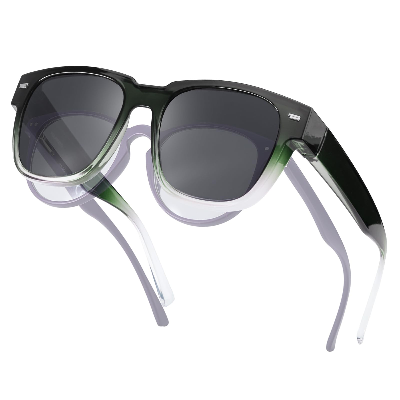 Polarised Fit Over Sunglasses For Women - UV 400, TR90, Oversize, Perfect