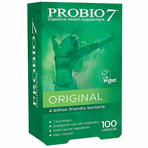 Probio7 Original | Vegan Approved | 7 Live Strains | 4 Billion CFU + 2 Ty