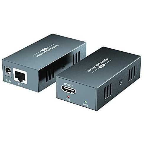 PWAYTEK 4K HDMI Extender, Ultra HD 4K@60Hz Over Cat5e/Cat6/Cat7 Up To ...
