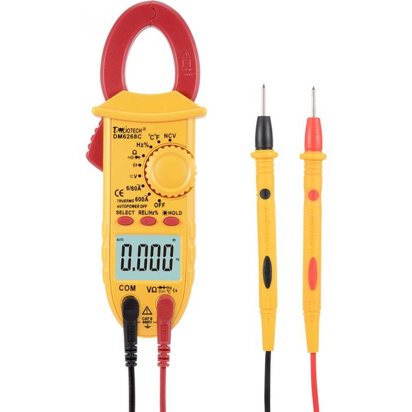 Sourcing Map Handheld Digital Multimeter Ammeter ACV AC DCV Volt ...