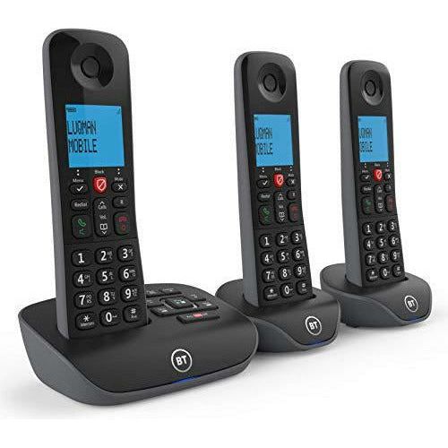 BT Essential Cordless Home Phone With Nuisance Call Blocking And Answerin