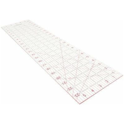 Janome XR-61 6x24 Imperial Design Template Quilting Ruler, Acrylic, 61x16