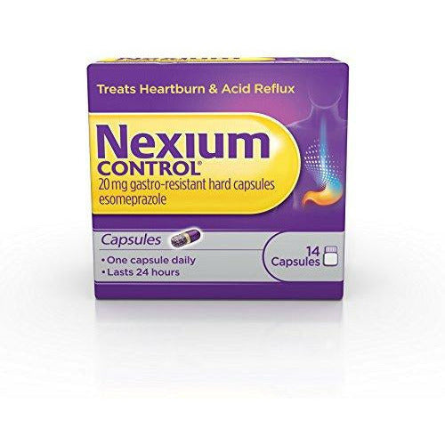 Nexium Control (14 Count) Heartburn And Acid Reflux Relief Capsules, 20mg