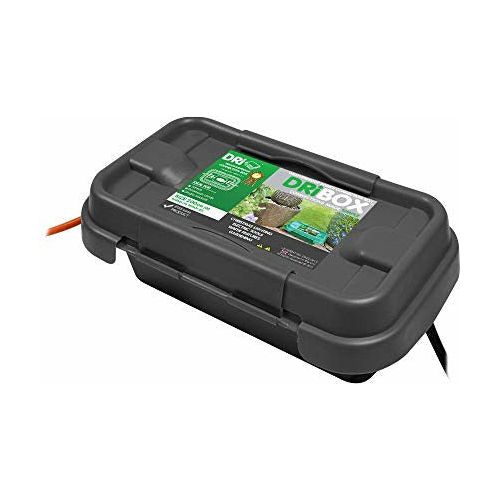 Dri-Box FL-1859-200 IP55 Weatherproof Box, Black, Small