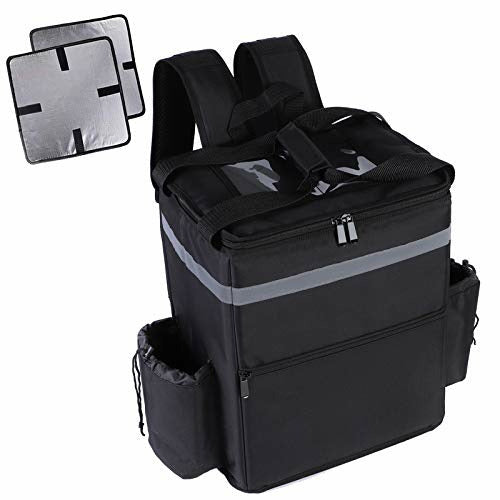 OGEFOTED Pizza Delivery Backpack, Insulated Food Delivery Bag, Large ...