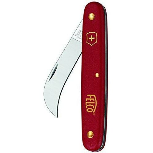 Felco Grafting And Pruning Knife With Nylon Handle - Red