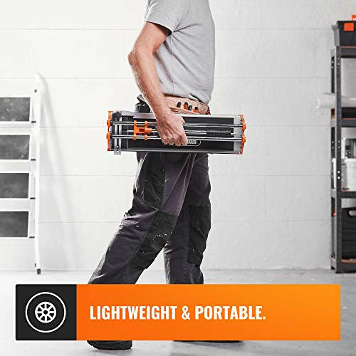 VonHaus Manual Tile Cutter 430mm Tungsten Carbide Scoring Wheel Strai
