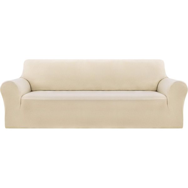 Deconovo Jacquard Sofa Covers Full Coverage Stretch Slipcovers Small Chec