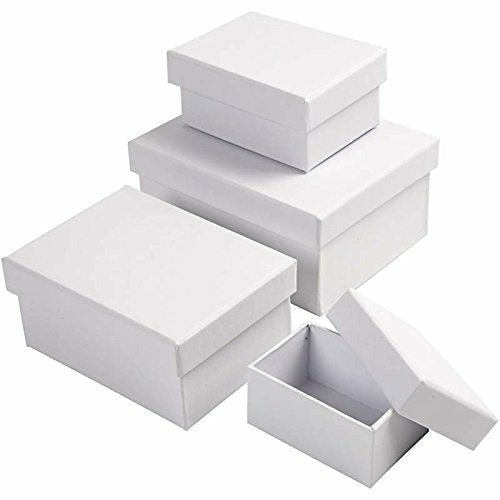 Multipurpose Rectangular Gift Boxes, Suitable For Arts And Crafts, Size 5