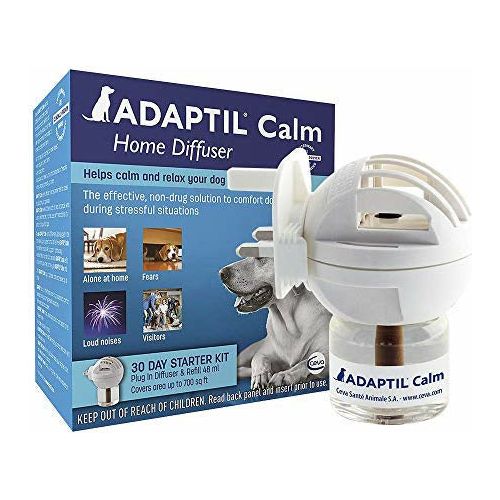 ADAPTIL Calm Home 30 Day Starter Kit. Diffuser And Refill, Helps Dog Cope