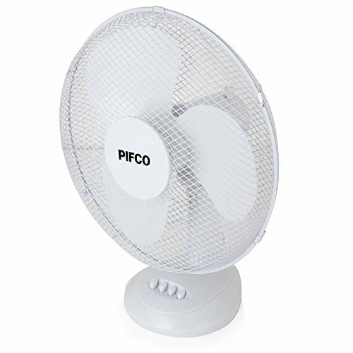 Pifco P52006 Desk Fan With 3 Speed Settings, Adjustable Tilt With Oscilla