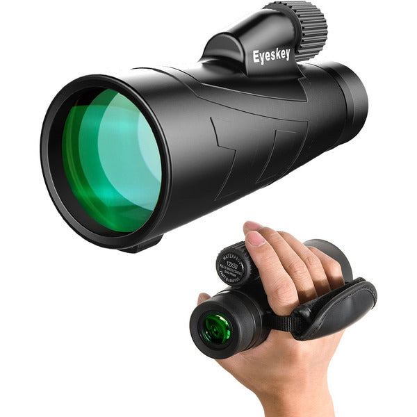 Eyeskey High Power Monocular With Tripod & Side Hand Strap For Adults | B