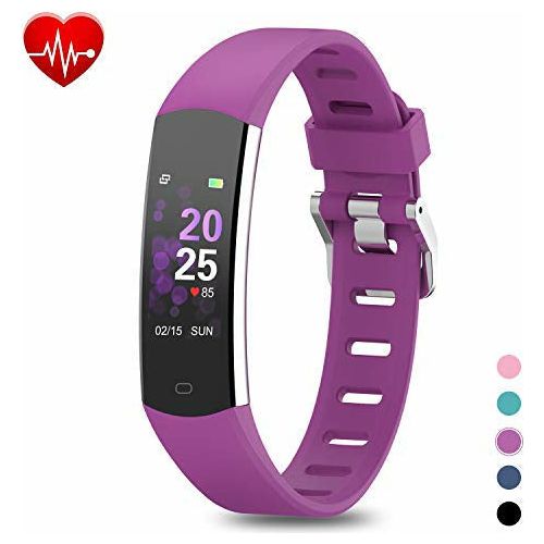 BingoFit Fitness Tracker, Slim Sports Activity Tracker With Heart Rate Mo