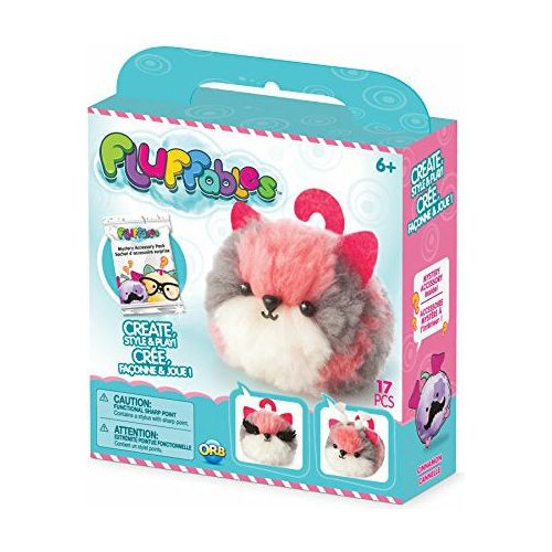 Fluffables 77730 Plush Toy Craft Kit, Multicoloured