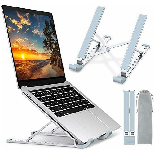 Babacom Laptop Stand, Portable Laptop Cooling Desk Holder, 9-Levels Adjus