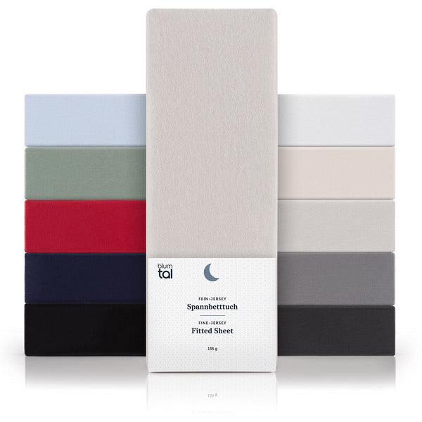 Blumtal Basics Fitted Sheets Topper- 100% Soft Cotton Fitted Sheets, Bed