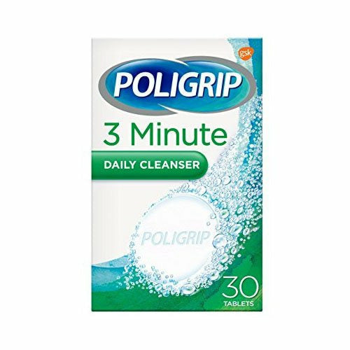 Poligrip 3 Minute Daily Cleanser 30 Tablets