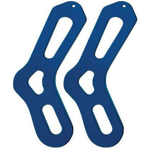 KnitPro EU Sizes 38-40 Aqua Sock Blockers, Set Of 2, Translucent Aqua