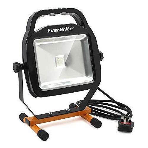 EverBrite 30W LED Work Lights 2500 Lumens, Portable Floodlight IP65 Water
