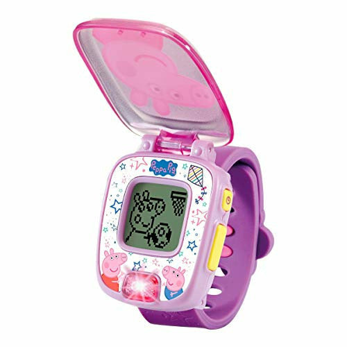 VTech Peppas 80-526004 Teaching Clock Pink