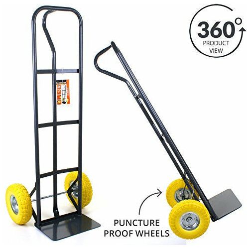 Marko Tools Sack Truck Heavy Duty Industrial Hand Trolley Puncture Proof