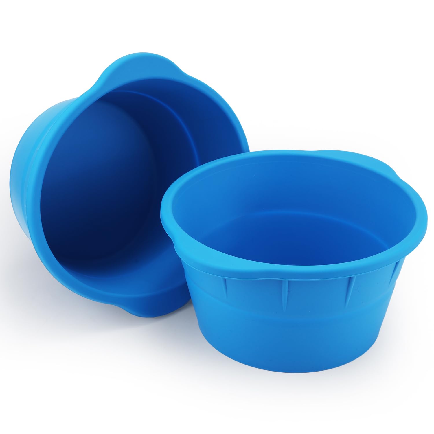 Extra Large Ice Block Maker For 8lbs Large Ice Blocks, 2pcs Reusable Sili