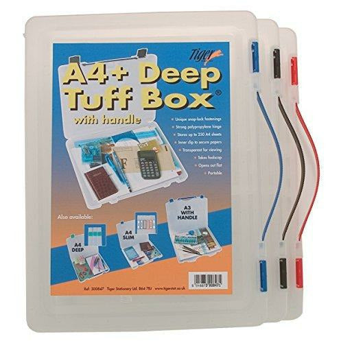 Tiger 300847 A4 Plus Deep Tuff Box With Handle