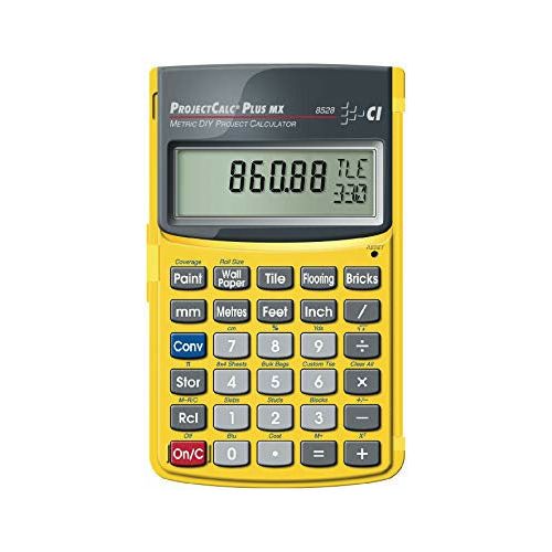 Calculated Industries 8528 ProjectCalc Plus MX Metric Project Calculator,