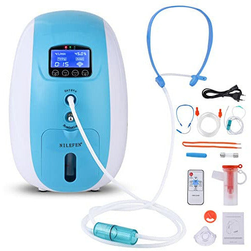 Nilefen Oxygen Bar Machines 1L/Min-5L/Min Portable Oxygen Concentrator Ai