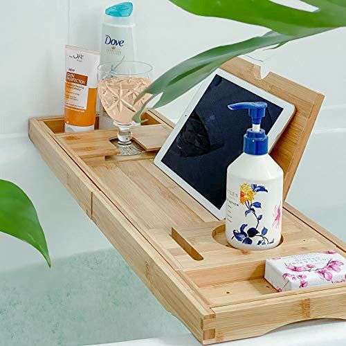 Wooden bath shelf store