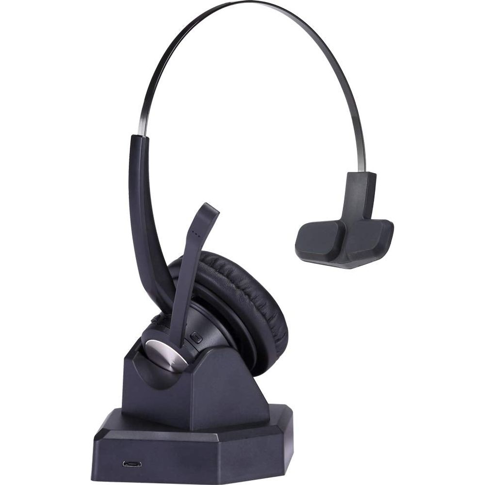 MKJ Wireless Headset With Microphone Compatible With Cell Phones Computer