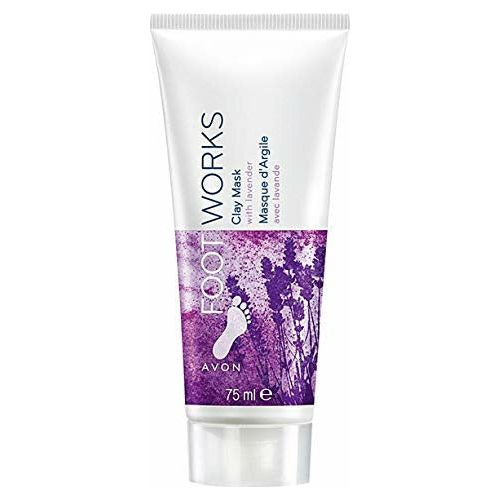 AVON FOOTWORKS CLAY MASK WITH LAVENDER