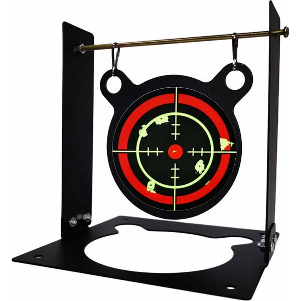 Indoor & Outdoor Shooting Metal Plinking Targets 4inch/10cm With Splatter