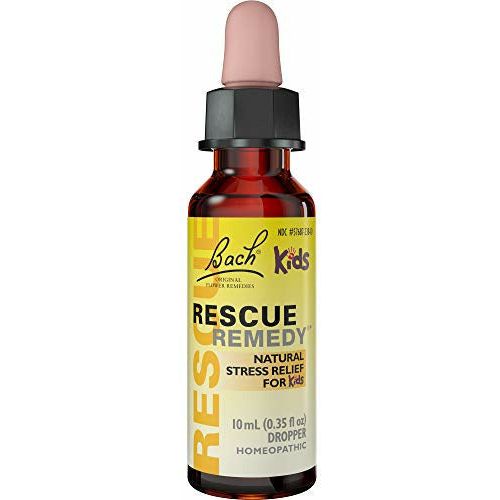 Bach Kids Rescue Remedy Natural Stress Relief Drops, 10 Ml