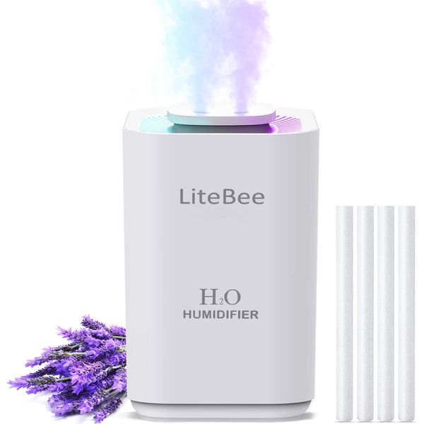 3.3L Humidifiers For Bedroom Baby Room With Night Light, Cool Mist Humidi