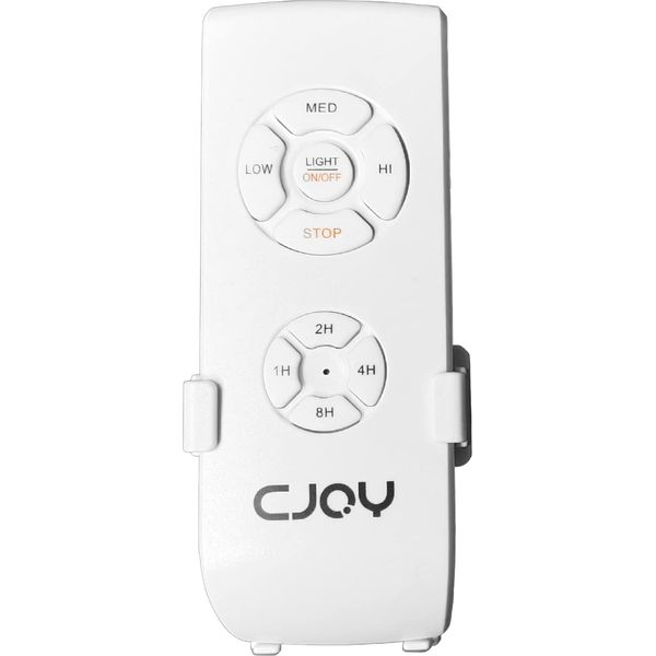 CJOY Ceiling Fan Remote Control 1037 White Timer