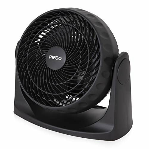Pifco P52003 Wall Mountable Fan, 2 Speed Settings, Air Circulator System,